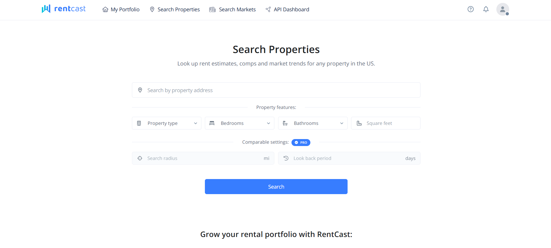 RentCast: what is it, pricing, and features (2025) - Dwellsy IQ